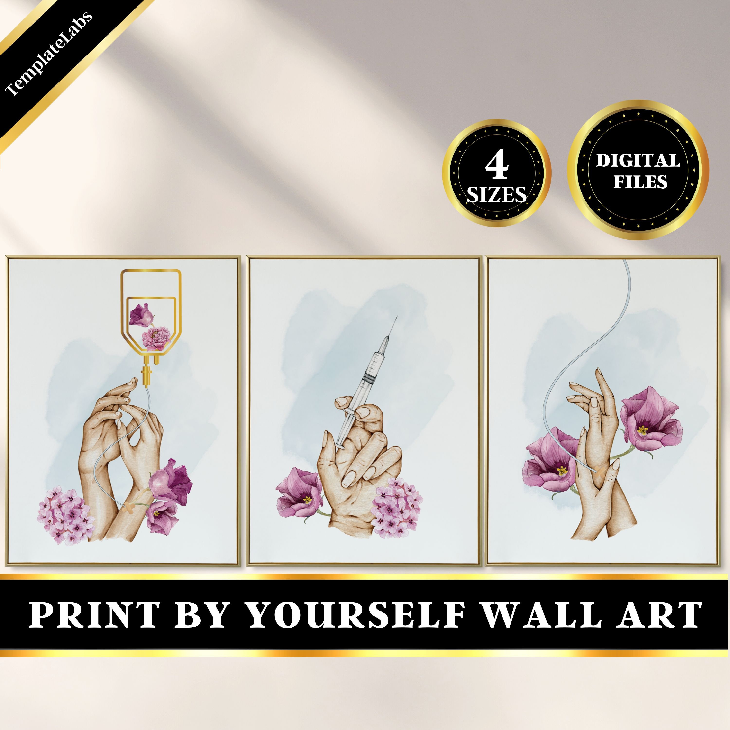 IV Therapy Poster, IV Hydration Poster, IV Infusion, Iv Drip Therapy ...