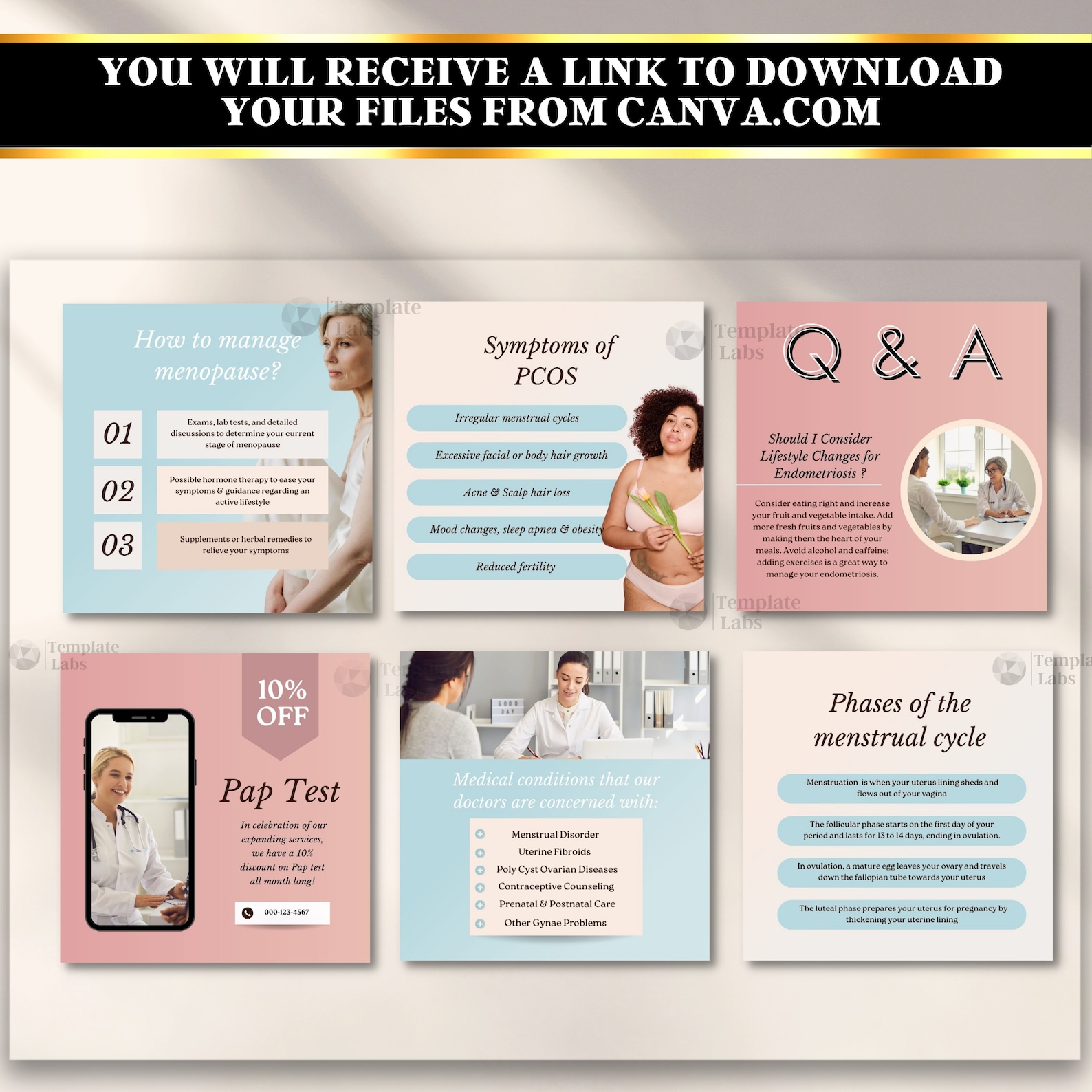 Gynecology, Obstetrics and Gynecology, OB GYN, Health Template ...