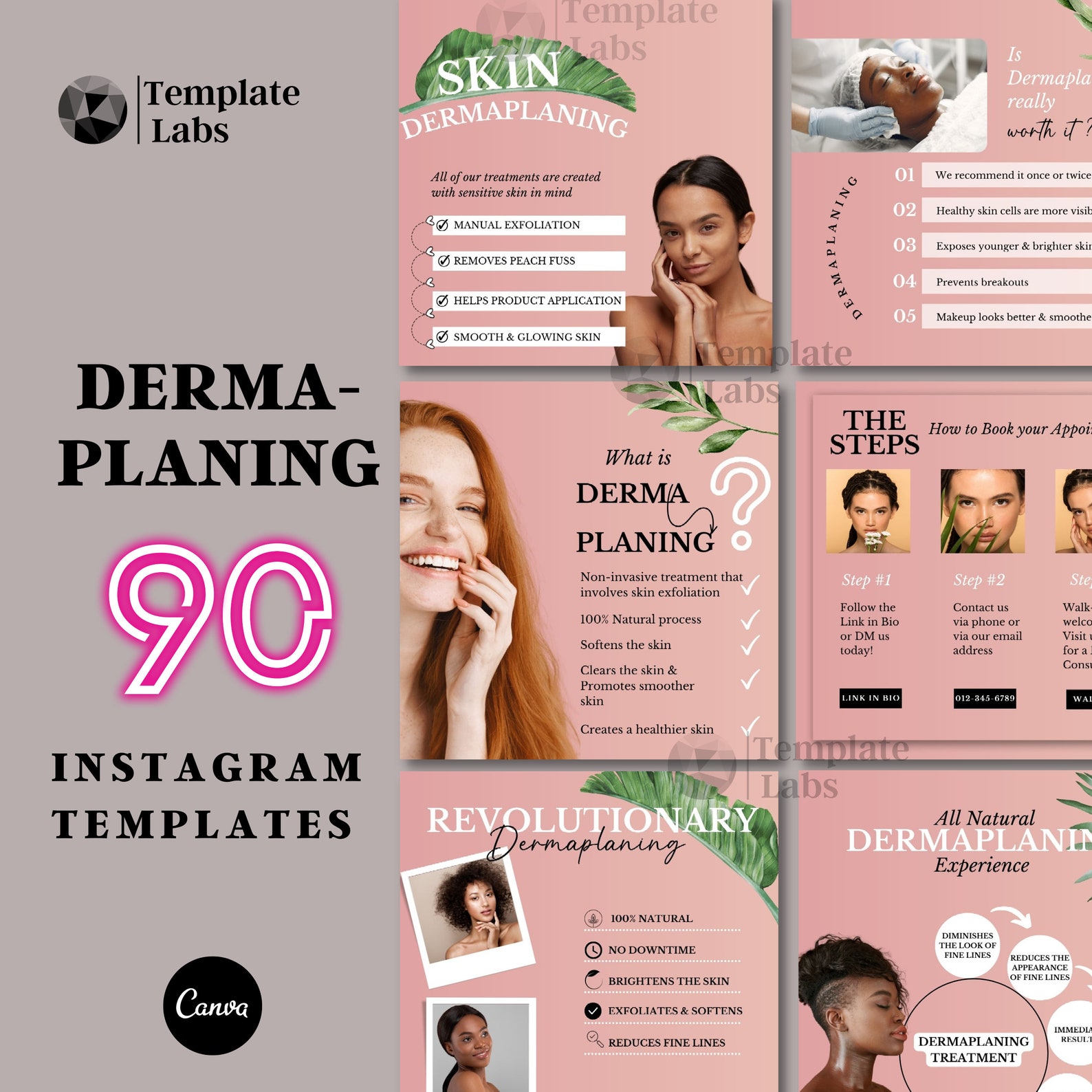 Dermaplane Flyer Dermaplaning Instagram Post Social Media - Etsy
