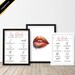 Lip Blush Aftercare Poster, Lip Blush Poster, Permanent Makeup Poster ...