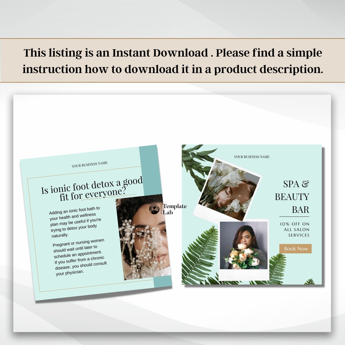 Foot Detox Flyer Ionic Foot Detox Feet Detox Flyer Foot - Etsy