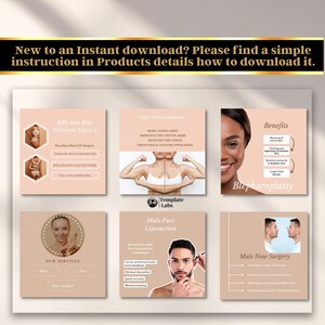 Plastic Surgery Flyer Medspa Canva Template Medspa - Etsy