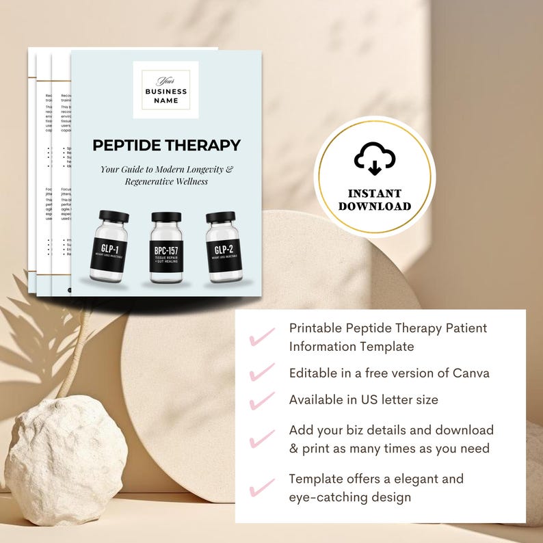 Peptide Information Sheet, Peptide Product Guide, Peptide Education ...