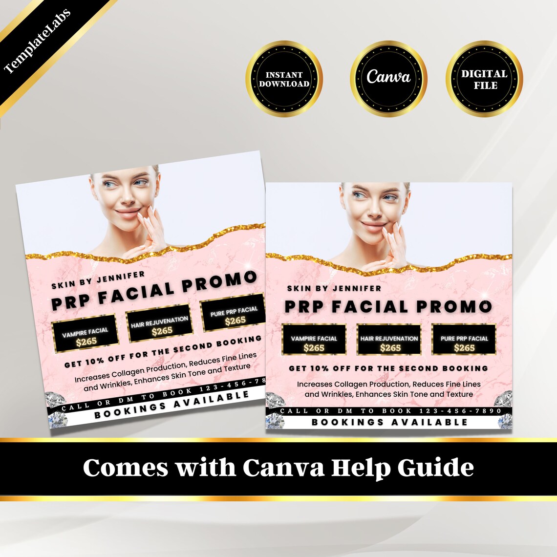 PRP Platelet Rich Plasma Prp Flyer Instagram Flyer E - Etsy