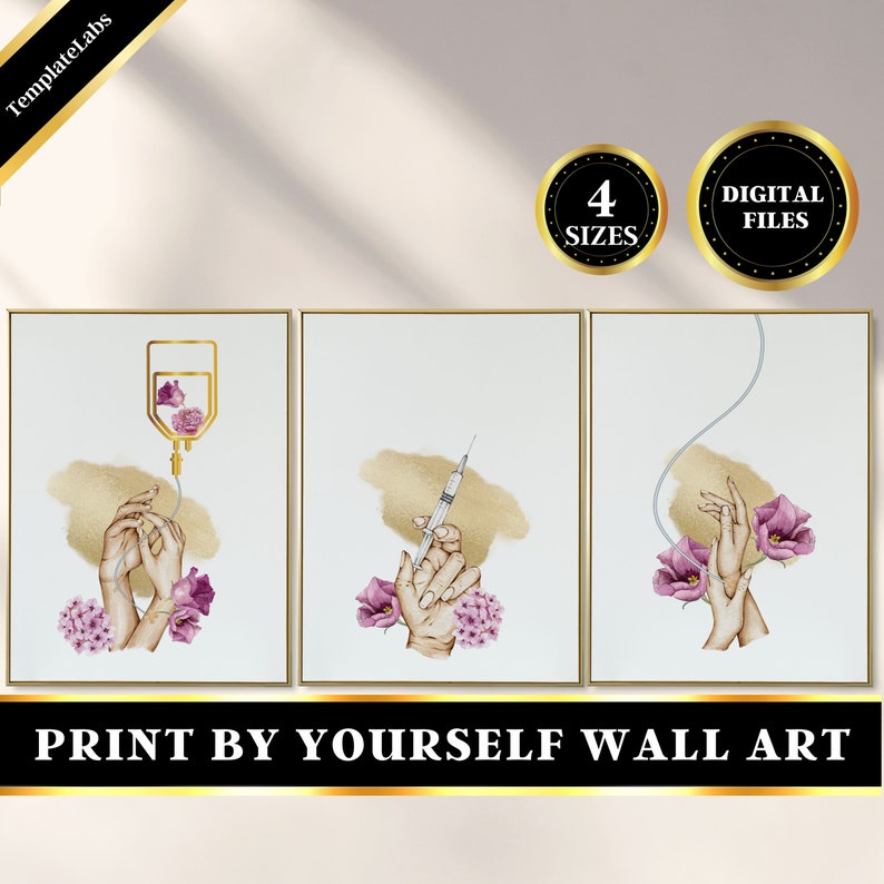 IV Therapy Poster, IV Hydration Poster, IV Infusion, Iv Drip Therapy ...