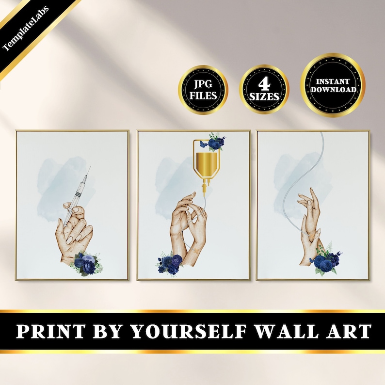 IV Therapy Poster, IV Hydration Poster, IV Infusion, Iv Drip Therapy ...