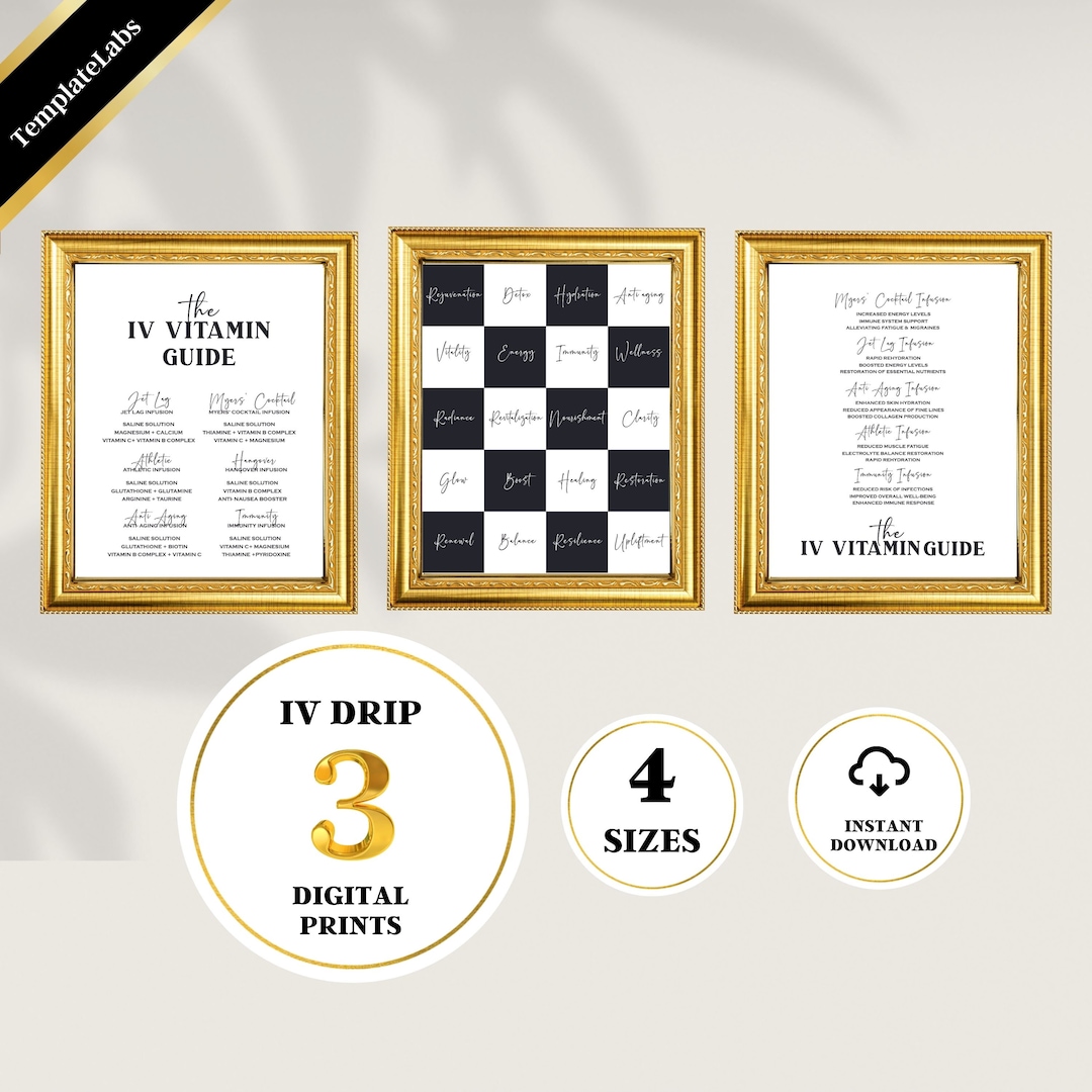 IV Drip Wall Art, IV Therapy Poster, IV Infusion Poster, Iv Therapy ...