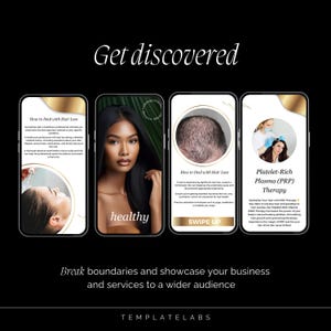 Trichology Templates, Trichology Instagram Posts, Hair Loss Template ...