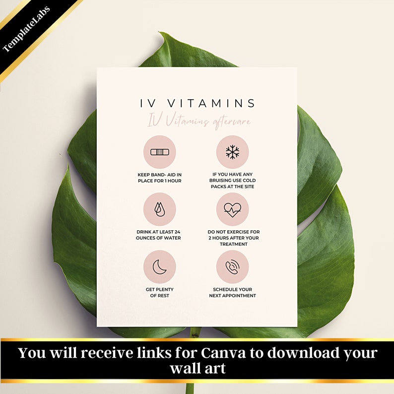 IV Therapy Art IV Hydration Art Iv Hydrate Template Iv - Etsy