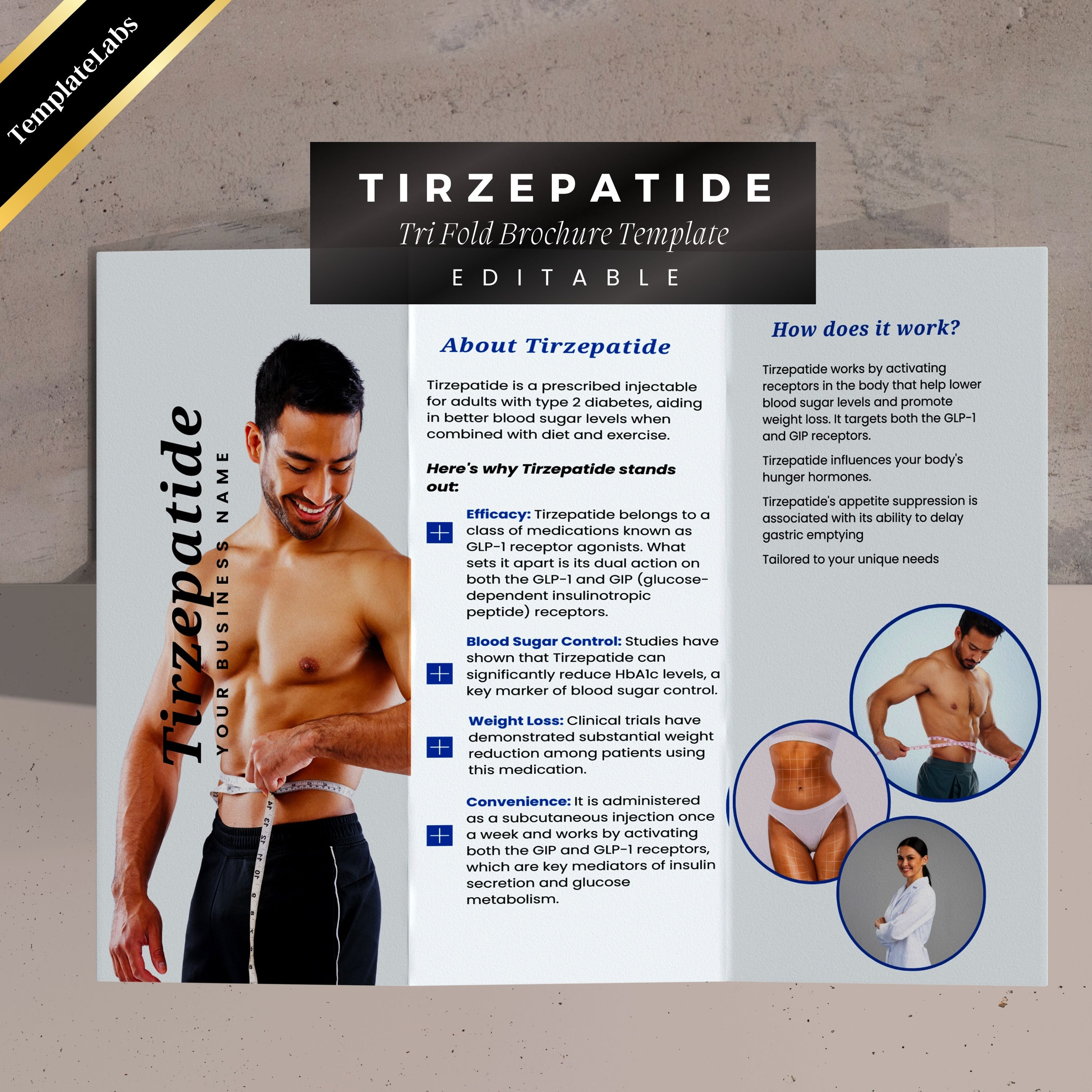 Tirzepatide Injection Printable Flyer, Tirzepatide Flyer, Weight Loss ...