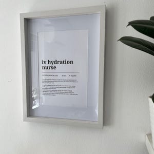 IV Therapy Poster, IV Hydration Poster, IV Infusion, Iv Drip Therapy ...