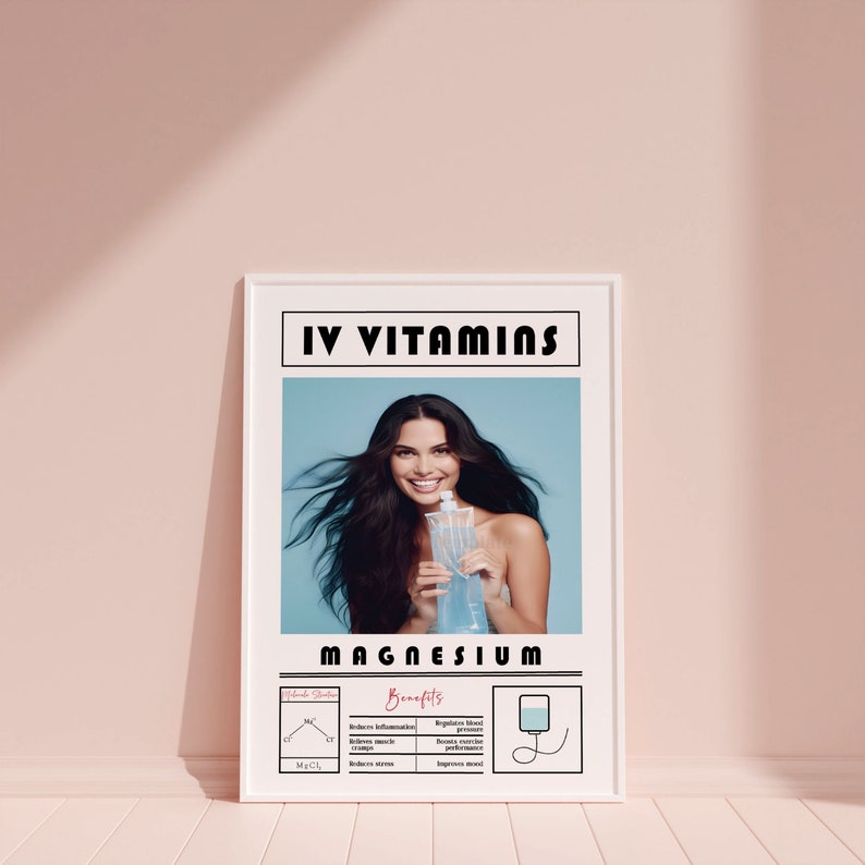 IV Therapy Poster IV Hydration Poster Iv Vitamin Therapy IV - Etsy