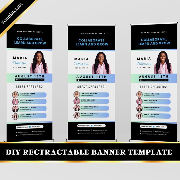 Retractable Banner - Etsy