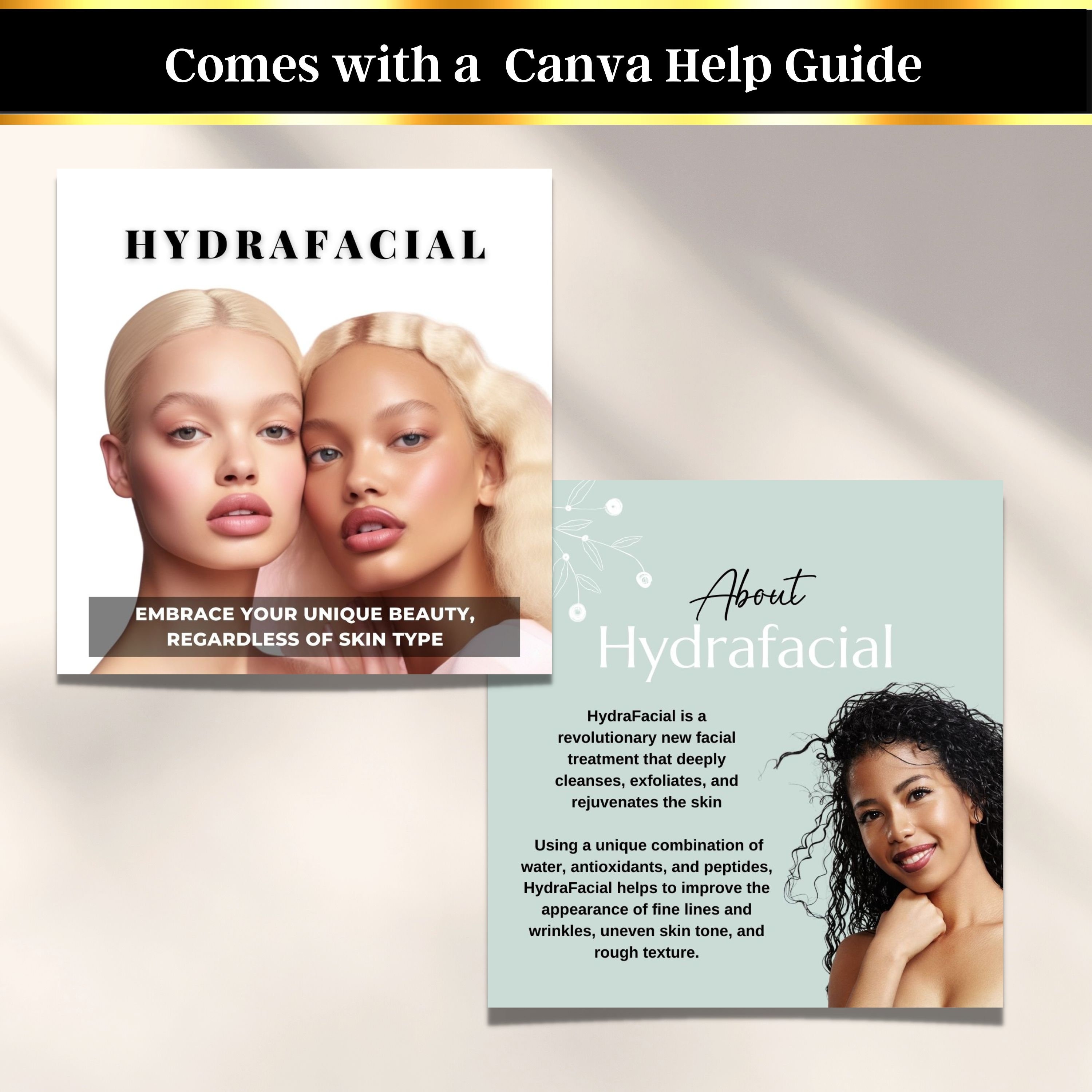Hydrafacial Posts, Hydrafacial Marketing, Hydrafacial Flyer, Instagram ...