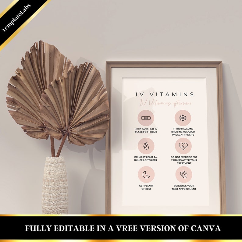 IV Therapy Art IV Hydration Art Iv Hydrate Template Iv - Etsy