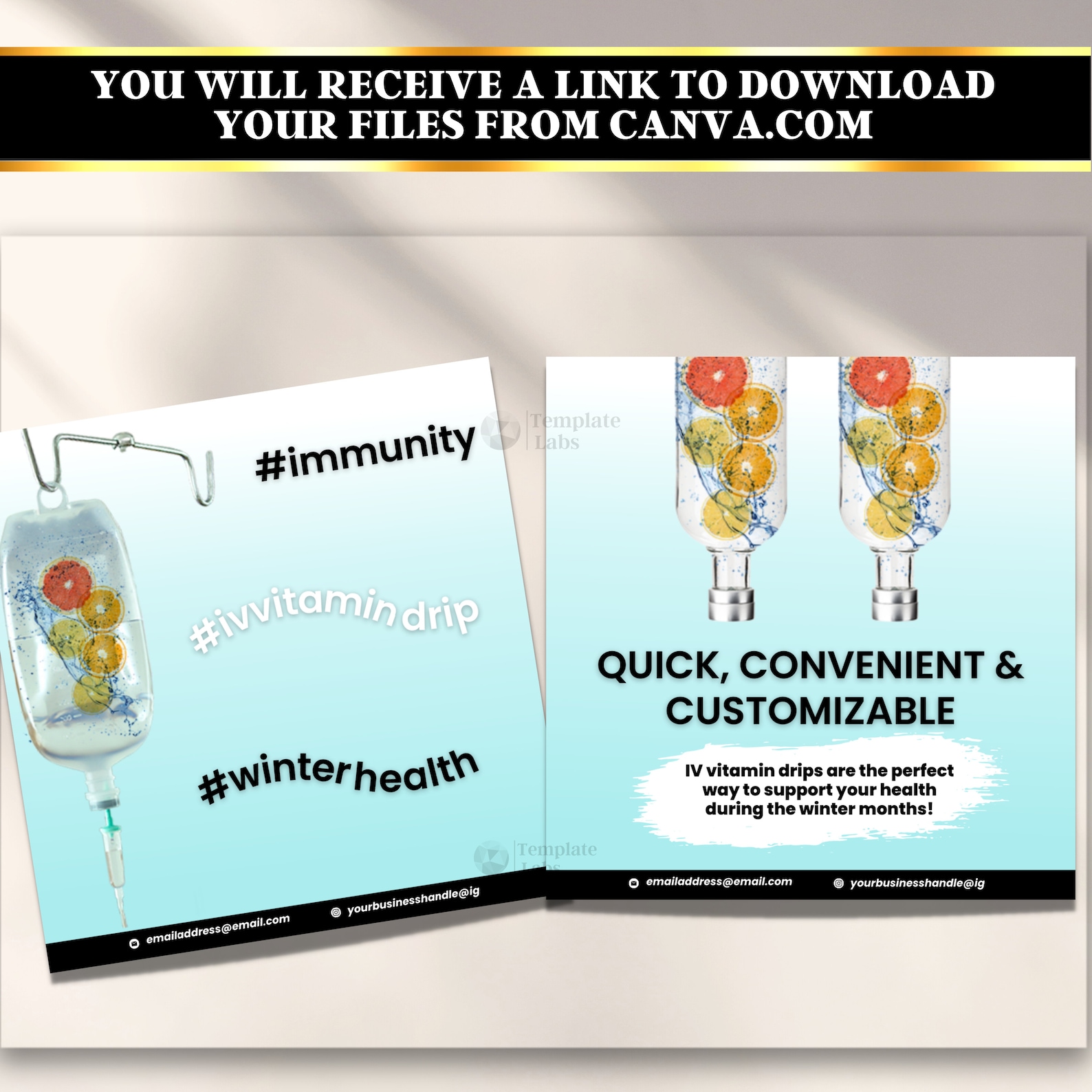 IV Hydration Templates, IV Drip Social Media, Iv Therapy Social Media ...