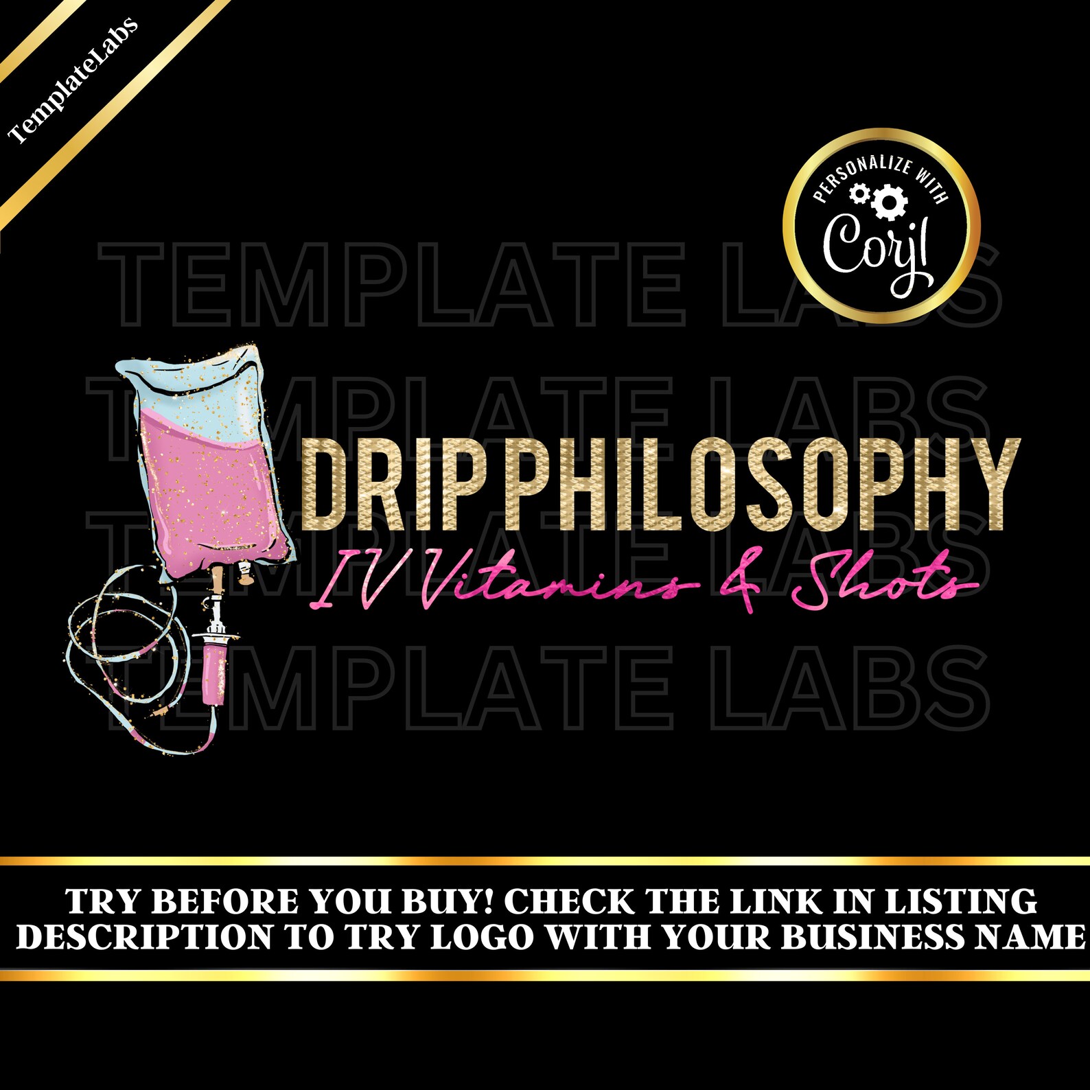 IV Hydration Logo, IV Therapy Logo, Iv Drip Business, Iv Infusion ...