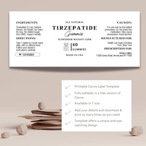 Prescription Label, Editable Prescription Label, Funny Prescription ...