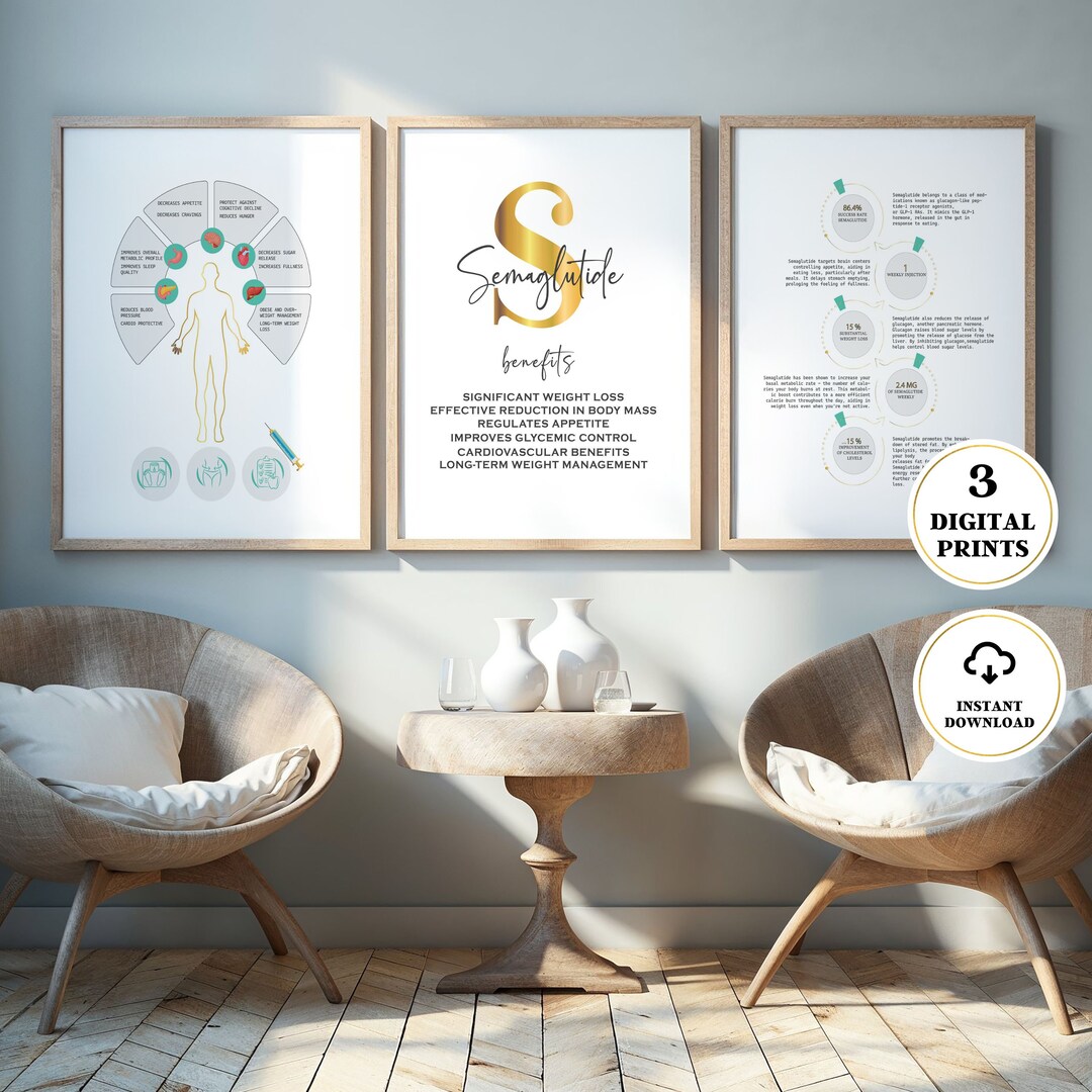 Weight Loss Poster, Printable Wall Art, Weight Loss Clinic, Weight Loss ...