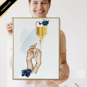 IV Therapy Poster, IV Hydration Poster, IV Infusion, Iv Drip Therapy ...