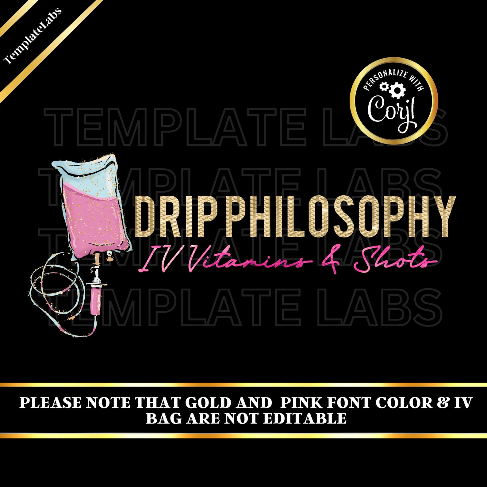 IV Hydration Logo, IV Therapy Logo, Iv Drip Business, Iv Infusion ...