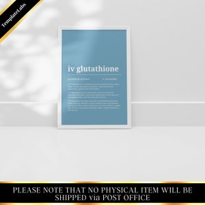 IV Therapy Poster, IV Hydration Poster, IV Infusion, Iv Drip Therapy ...