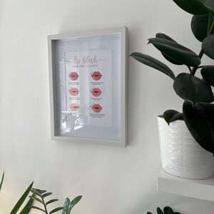 Lip Blush Healing Poster, Lip Blush Poster, PMU Decor, Permanent Makeup ...
