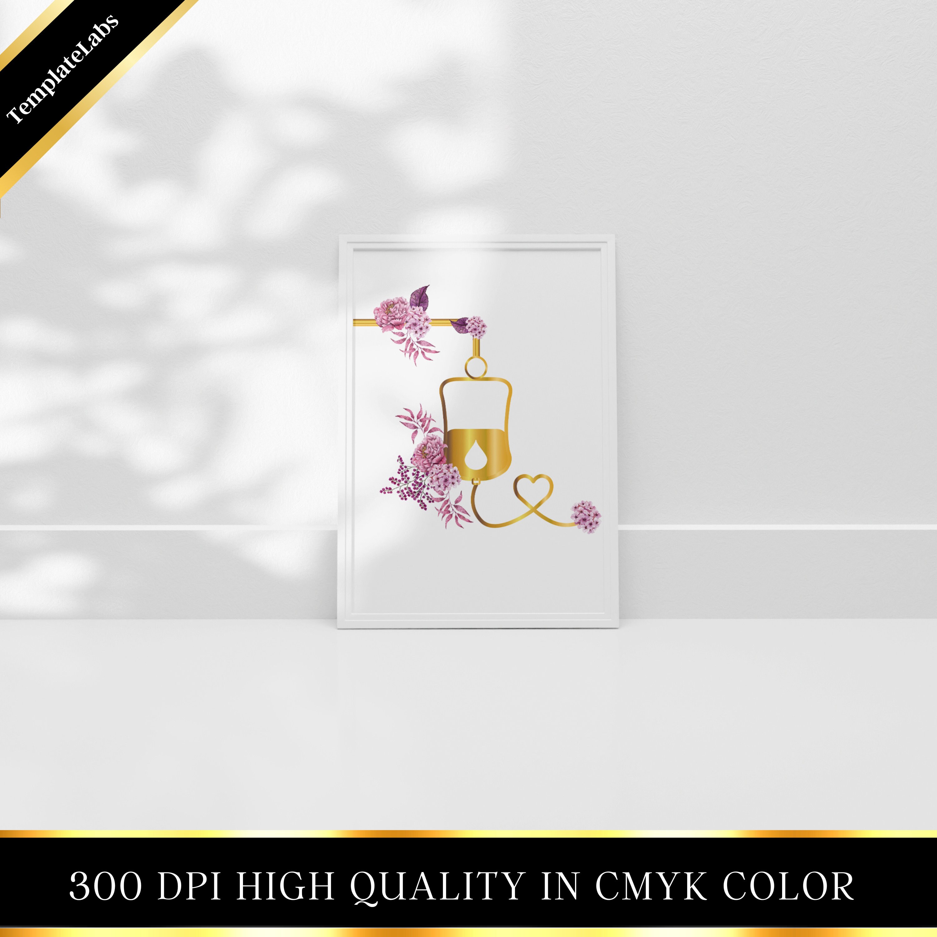 IV Art, IV Hydration Art, Printable Wall Art Medical, IV Therapy Poster ...