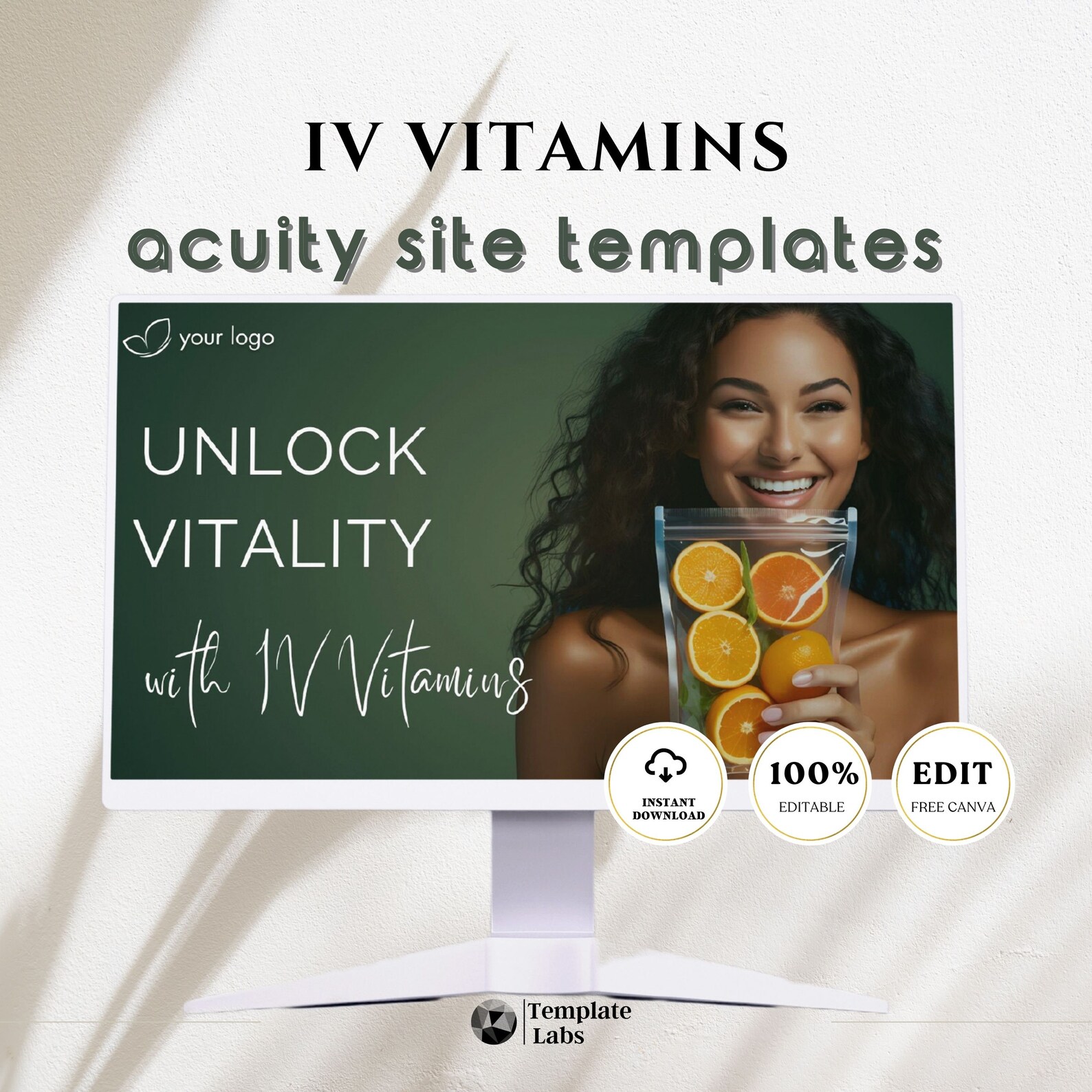 IV Hydration Website Acuity Scheduling Template Acuity - Etsy