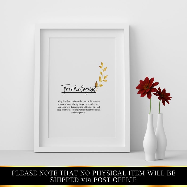 Trichology, Hair Loss Treatment Specialist, Scalp Treatment Wall Art ...