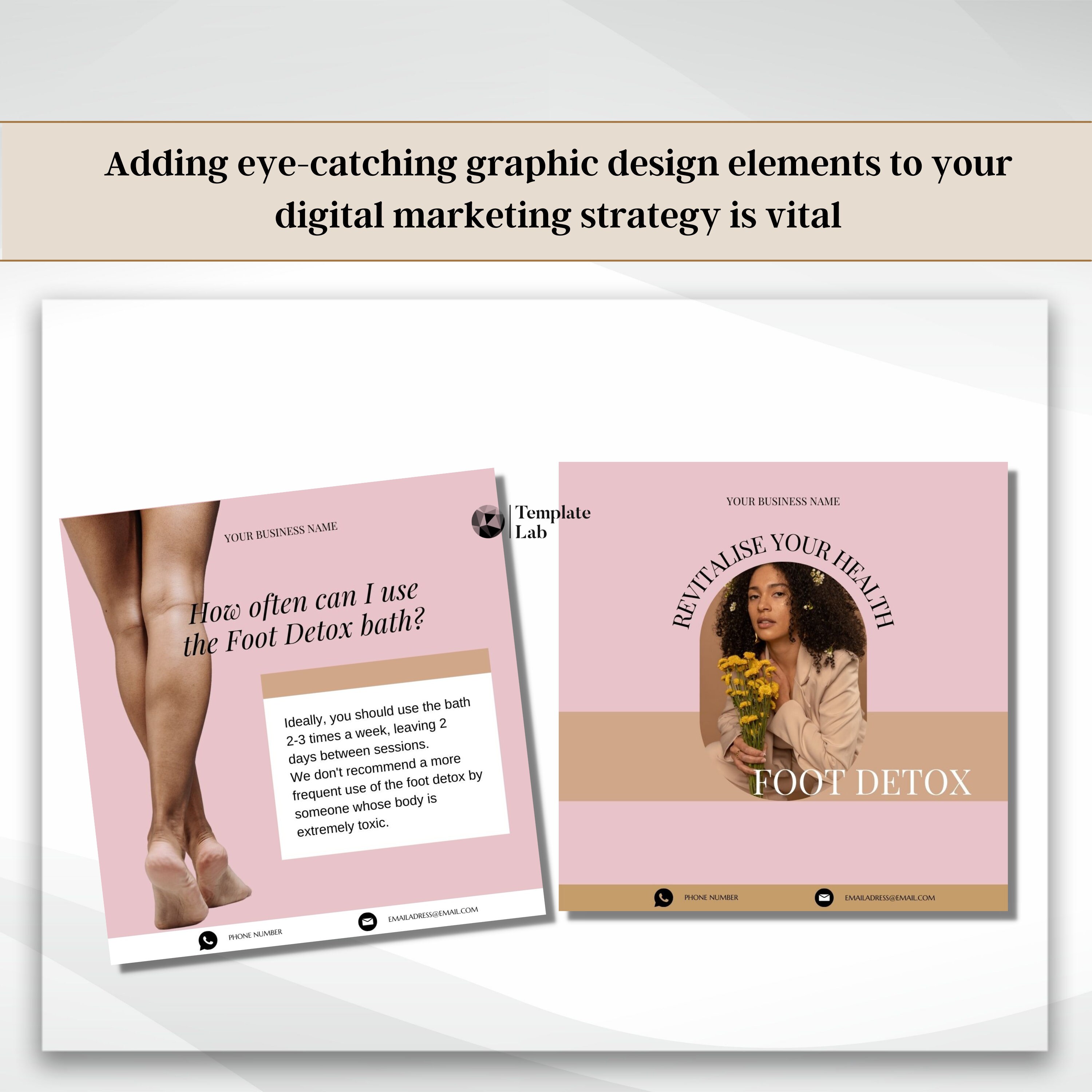 Foot Detox Flyer Ionic Foot Detox Feet Detox Flyer Foot - Etsy