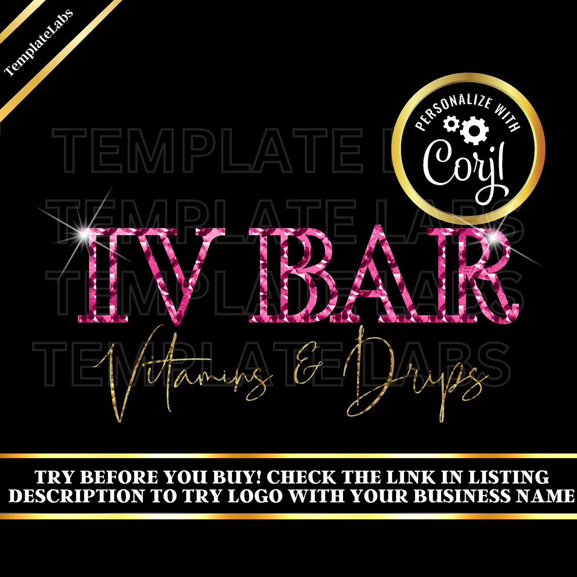 IV Hydration Logo DIY Logo Design IV Drip Logo Iv Therapy - Etsy