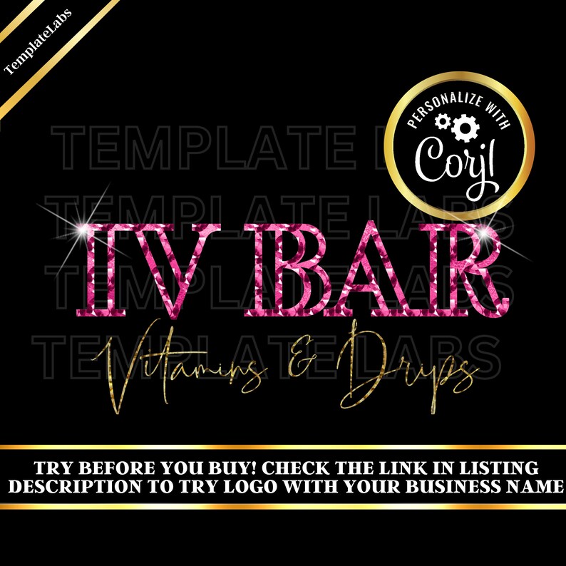 IV Hydration Logo DIY Logo Design IV Drip Logo Iv Therapy - Etsy