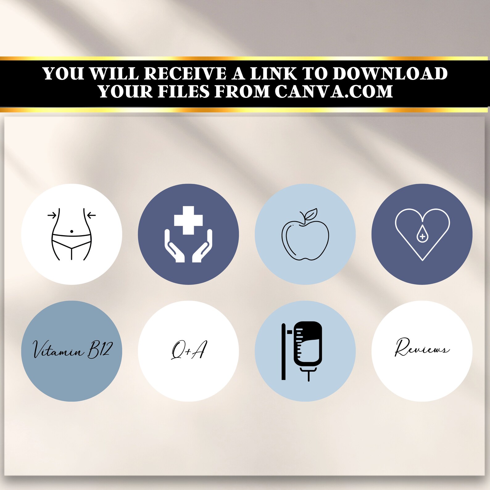 IV Hydration Icons IV Hydration Instagram Highlight IV - Etsy