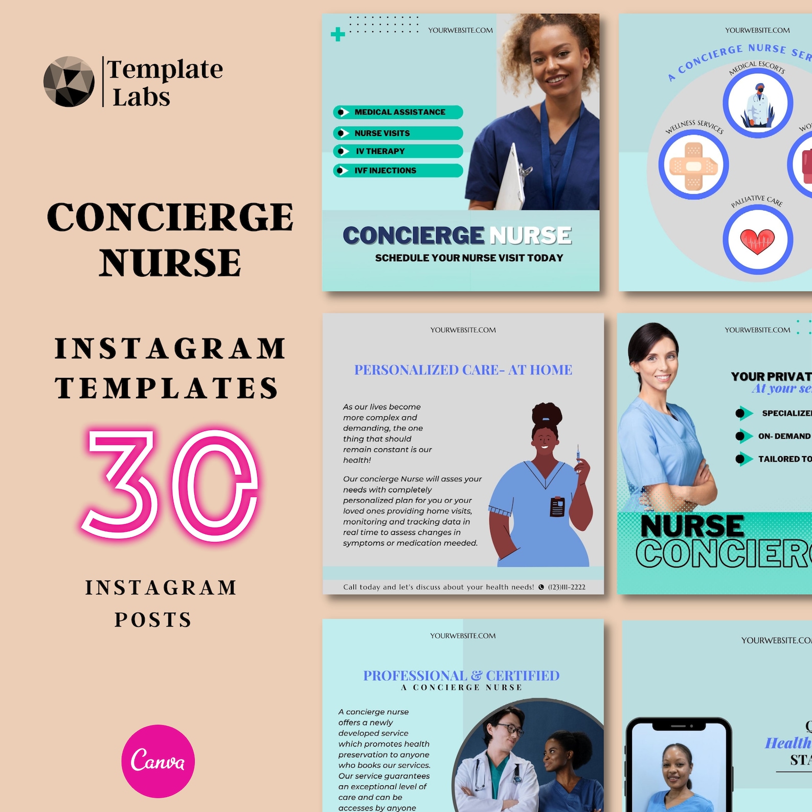 Home Care Flyer Elderly Care Business Templates Home Health - Etsy