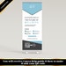 IV Hydration Retractable Banner, Roll up Banner Template, Event Banner ...
