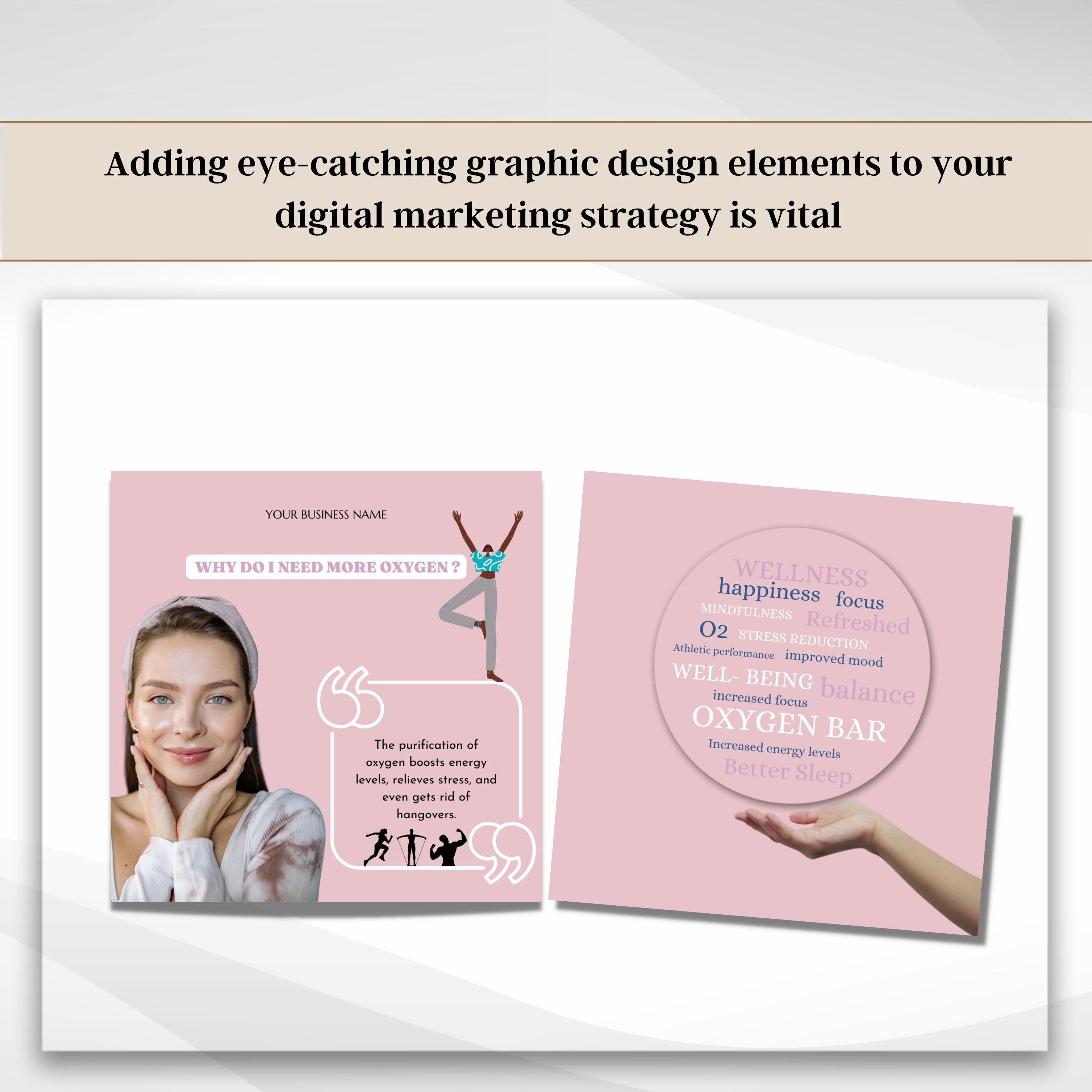 Oxygen Bar, Oxygen Therapy, Instagram Post, Canva Template, Social ...