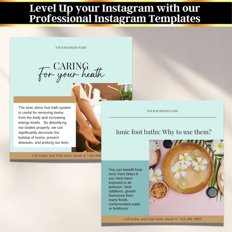 Foot Detox Flyer Ionic Foot Detox Feet Detox Flyer Foot - Etsy