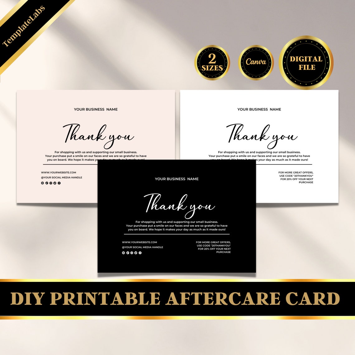 Slime Care Card Slime Instruction Slime Thank You Card - Etsy