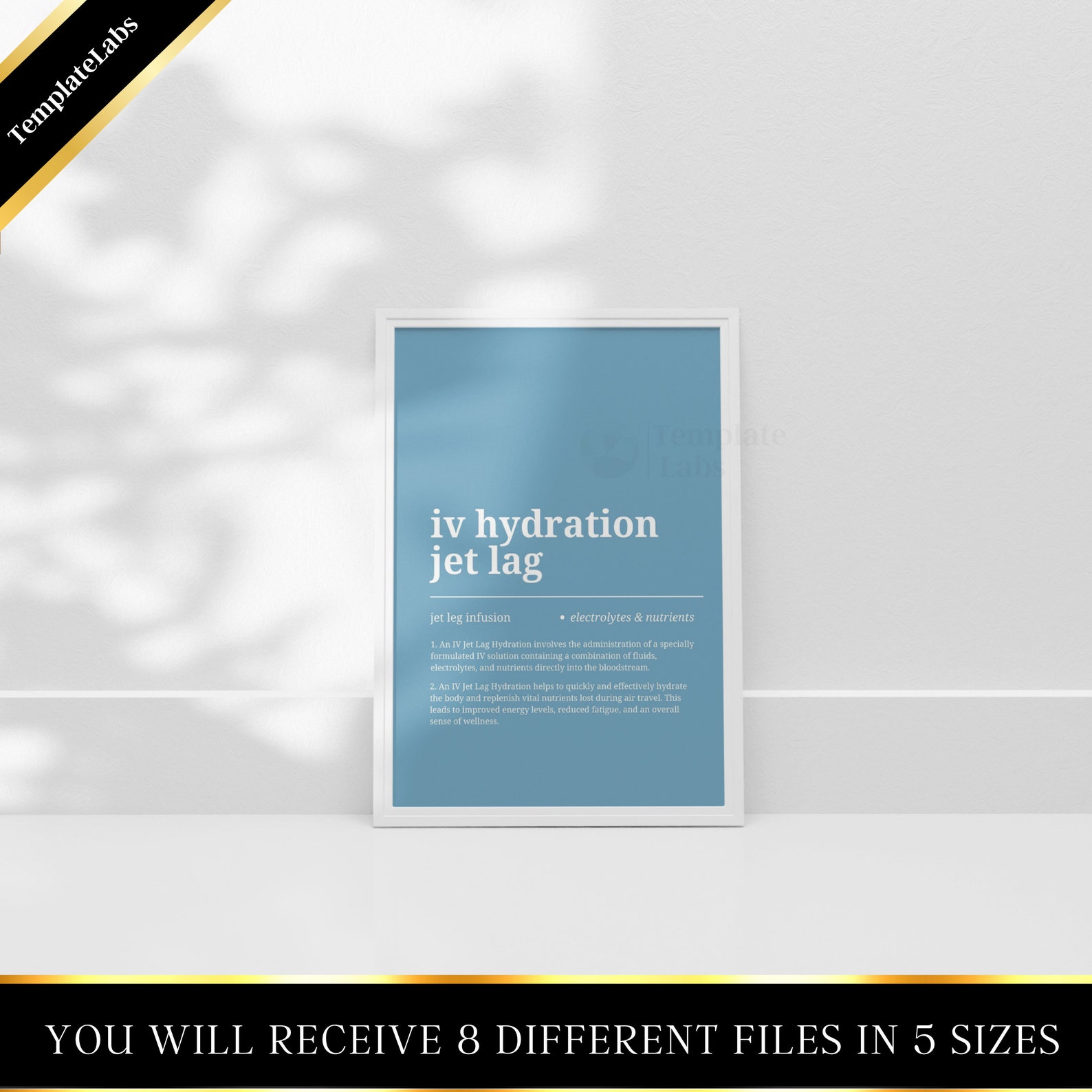 IV Therapy Poster, IV Hydration Poster, IV Infusion, Iv Drip Therapy ...