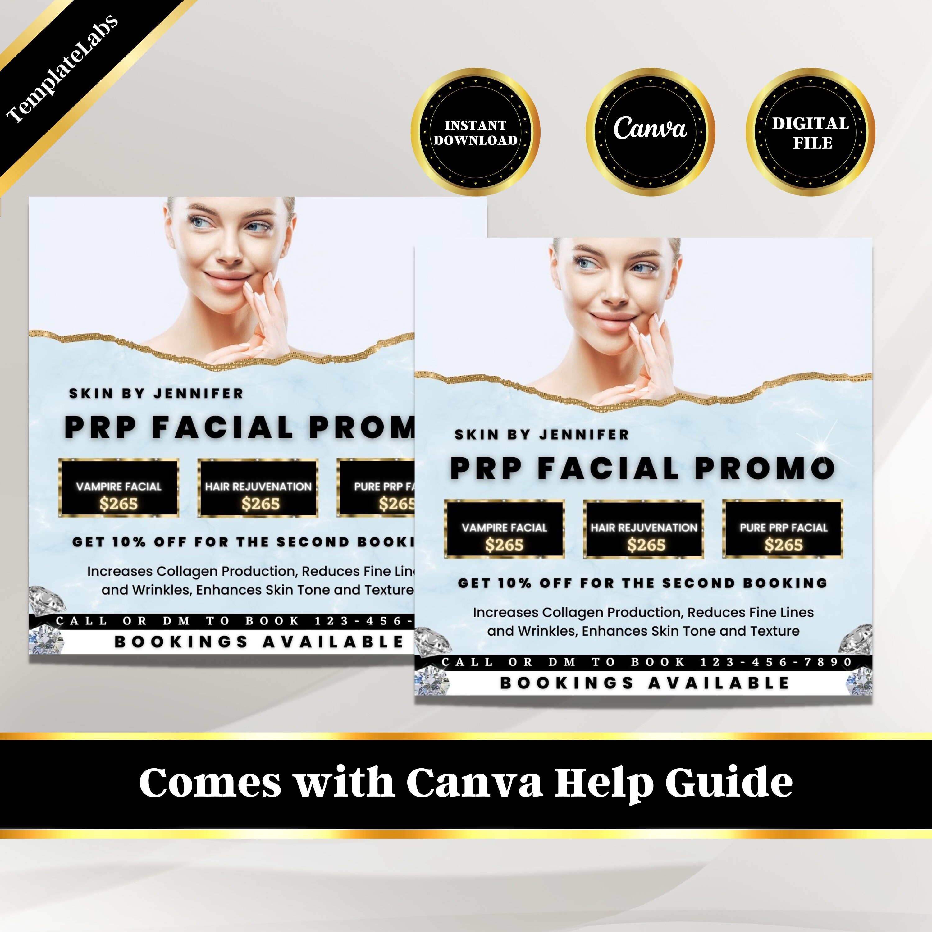 PRP Platelet Rich Plasma Prp Flyer Instagram Flyer E - Etsy