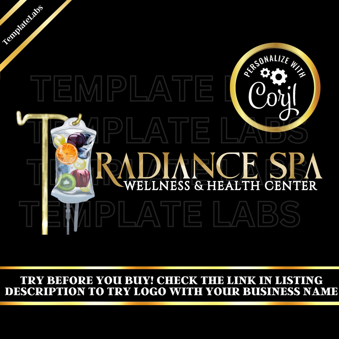 IV Hydration Logo DIY Logo Design IV Drip Logo Iv Therapy - Etsy