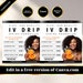 IV Therapy Instagram, IV Drip Template, Iv Drip Flyer, Spring Sale ...