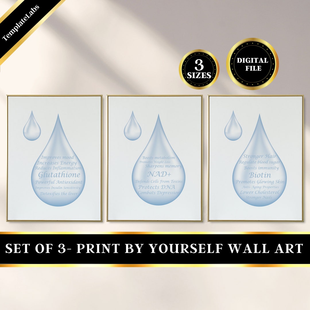 IV Hydration Art, IV Therapy Poster, IV Infusion Poster, Iv Therapy ...