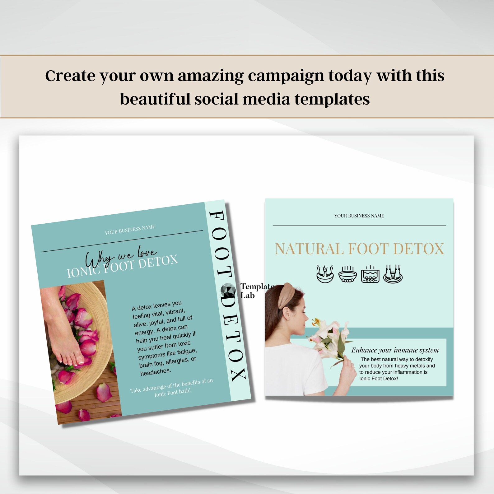 Foot Detox Flyer Ionic Foot Detox Feet Detox Flyer Foot - Etsy