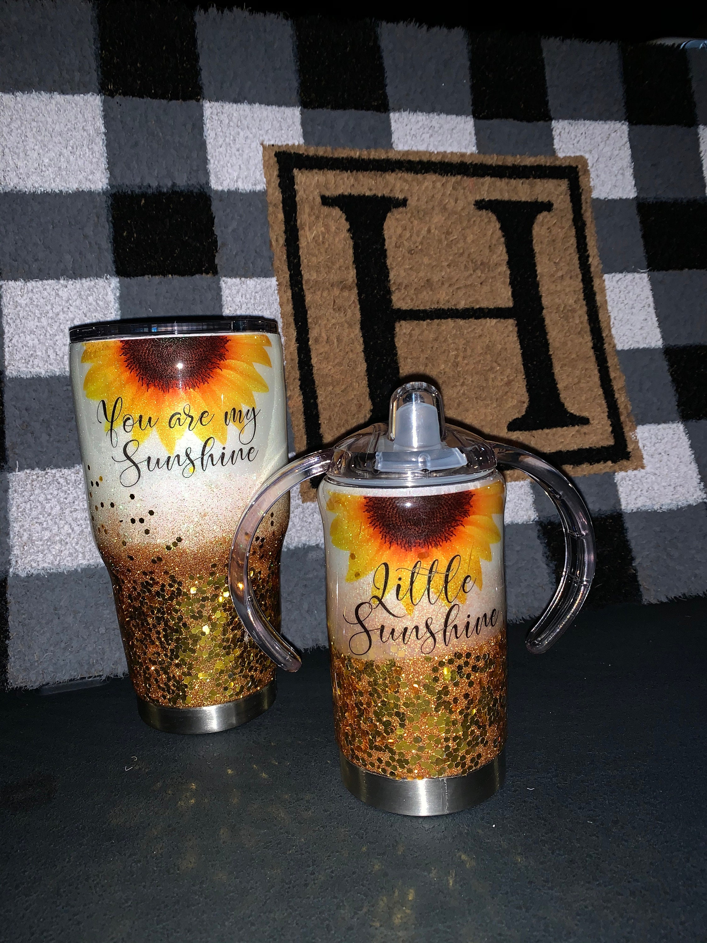 Mother Daughter Tumbler Set Etsy