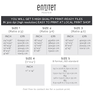 Set of 3 Mid Century Modern Printable Wall Art Navy Brown Gray - Etsy