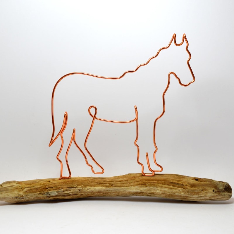 Wire Horse - Etsy