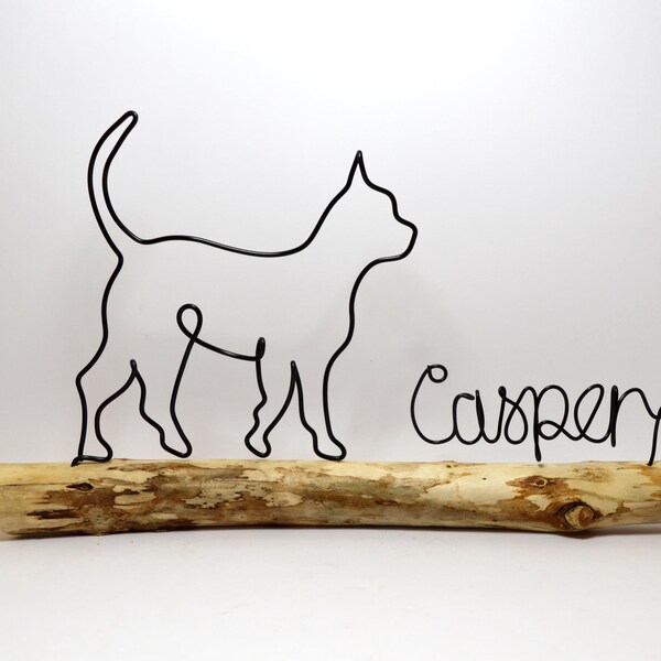Wire Cat - Etsy
