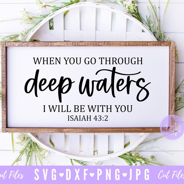 Through Deep Waters - Etsy